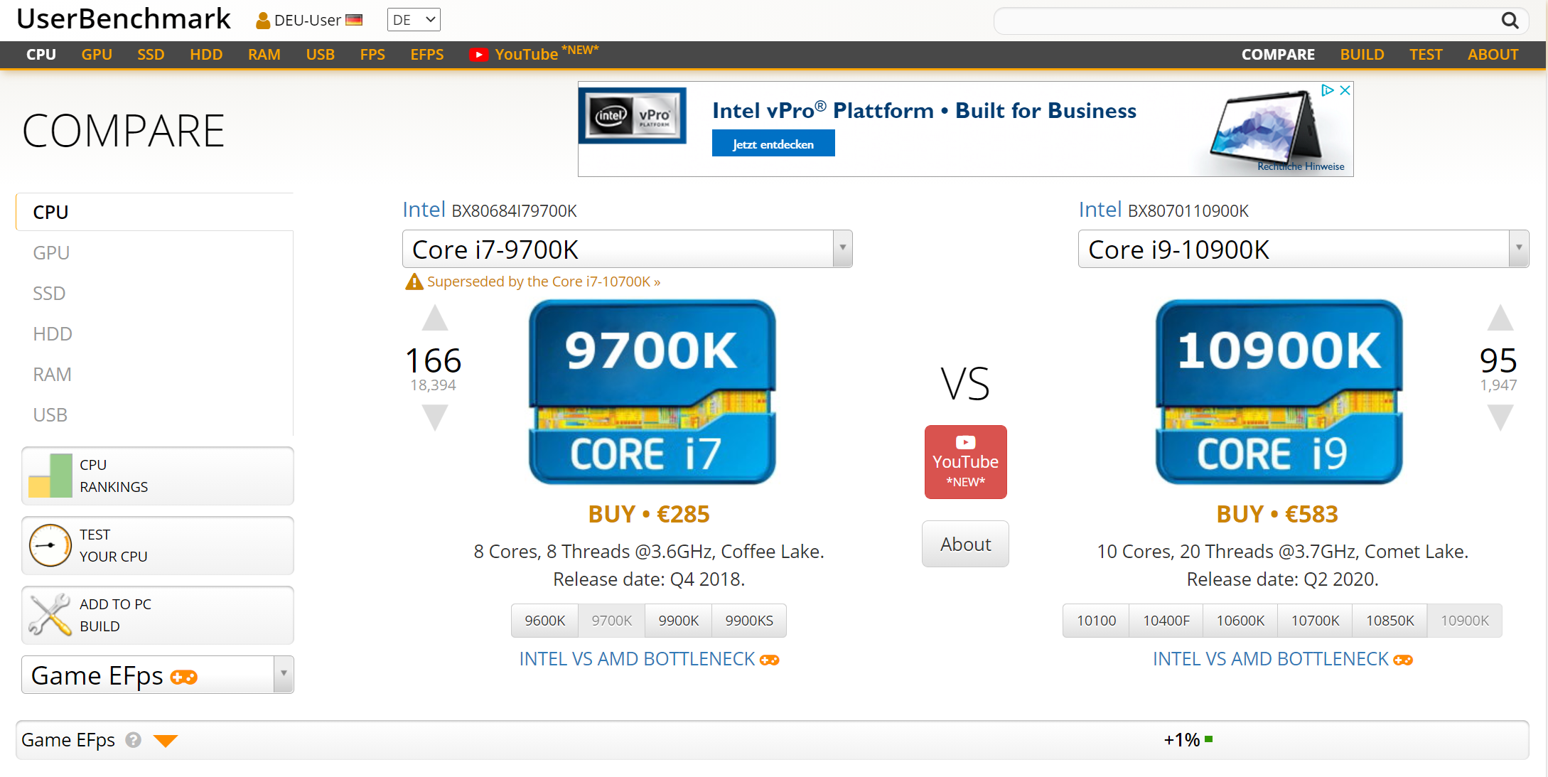 News - Parteiisches Ranking: UserBenchmark benachteiligt auch Zen 3 ...
