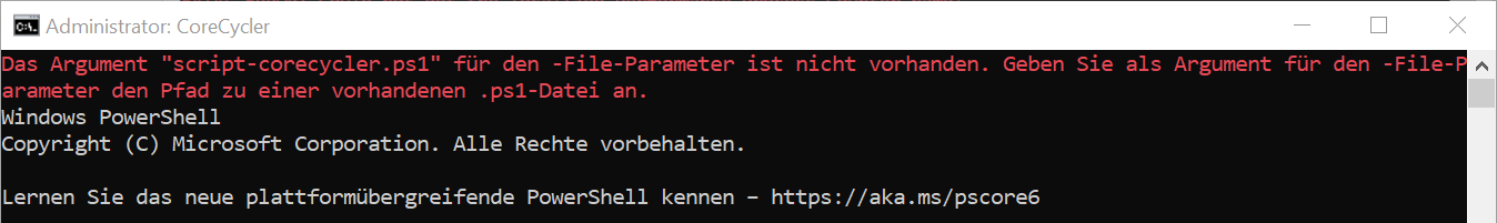 CoreCycler - Tool zum Testen der Curve Optimizer Einstellungen | Seite ...