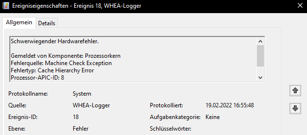 Ist was mit meinem Ram bzw. CPU falsch? | ComputerBase Forum