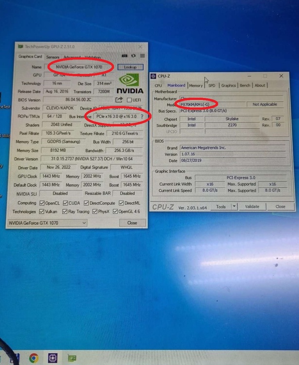 P870TM/KM/DM23 (Clevo / XMG / Sager / Eurocom) mit RTX 3080 MXM immer ...