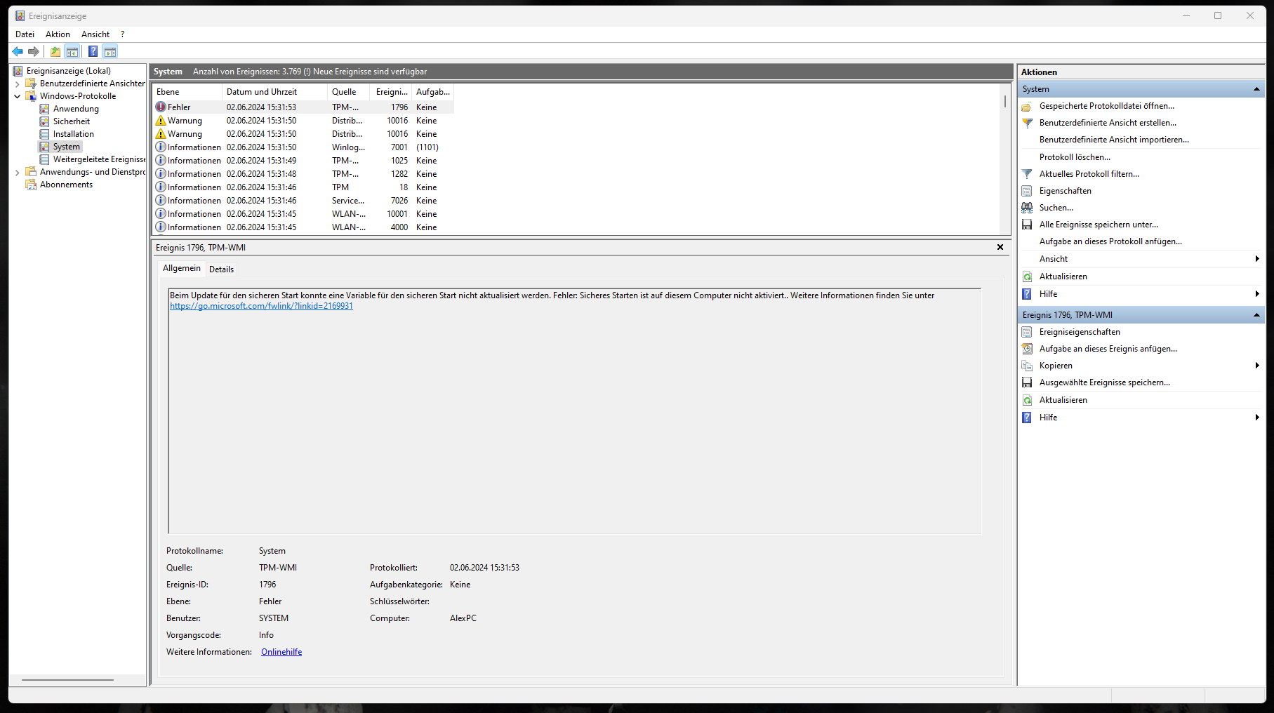 Mein PC startet beim herunterfahren sofort wieder neu | ComputerBase Forum