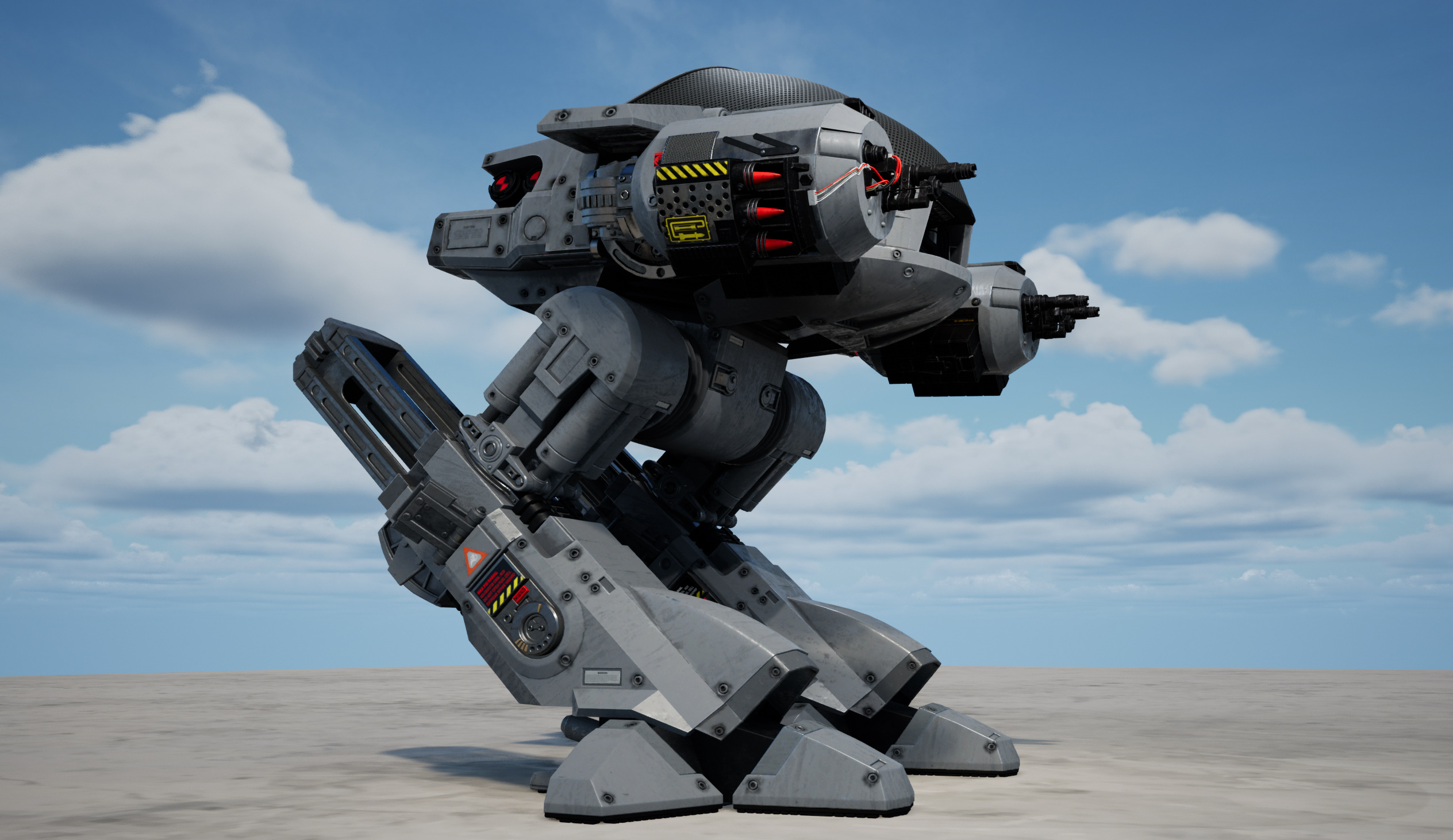 Robocop Caseod - ED-209 by RandomDesign | ComputerBase Forum