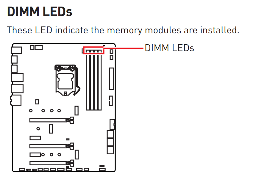 Rote Leds über RAM | ComputerBase Forum