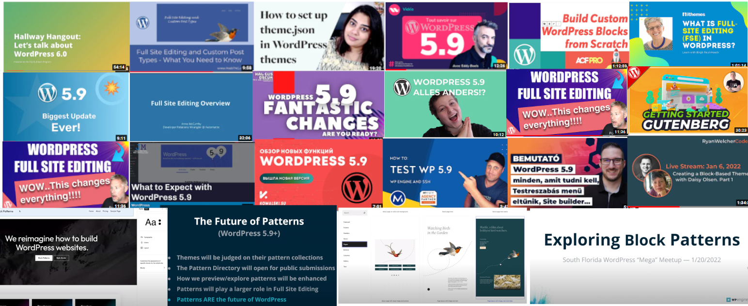 WP 5.9 - das erste Major-Release ´22: Möglichkeiten des Einstiegs ...
