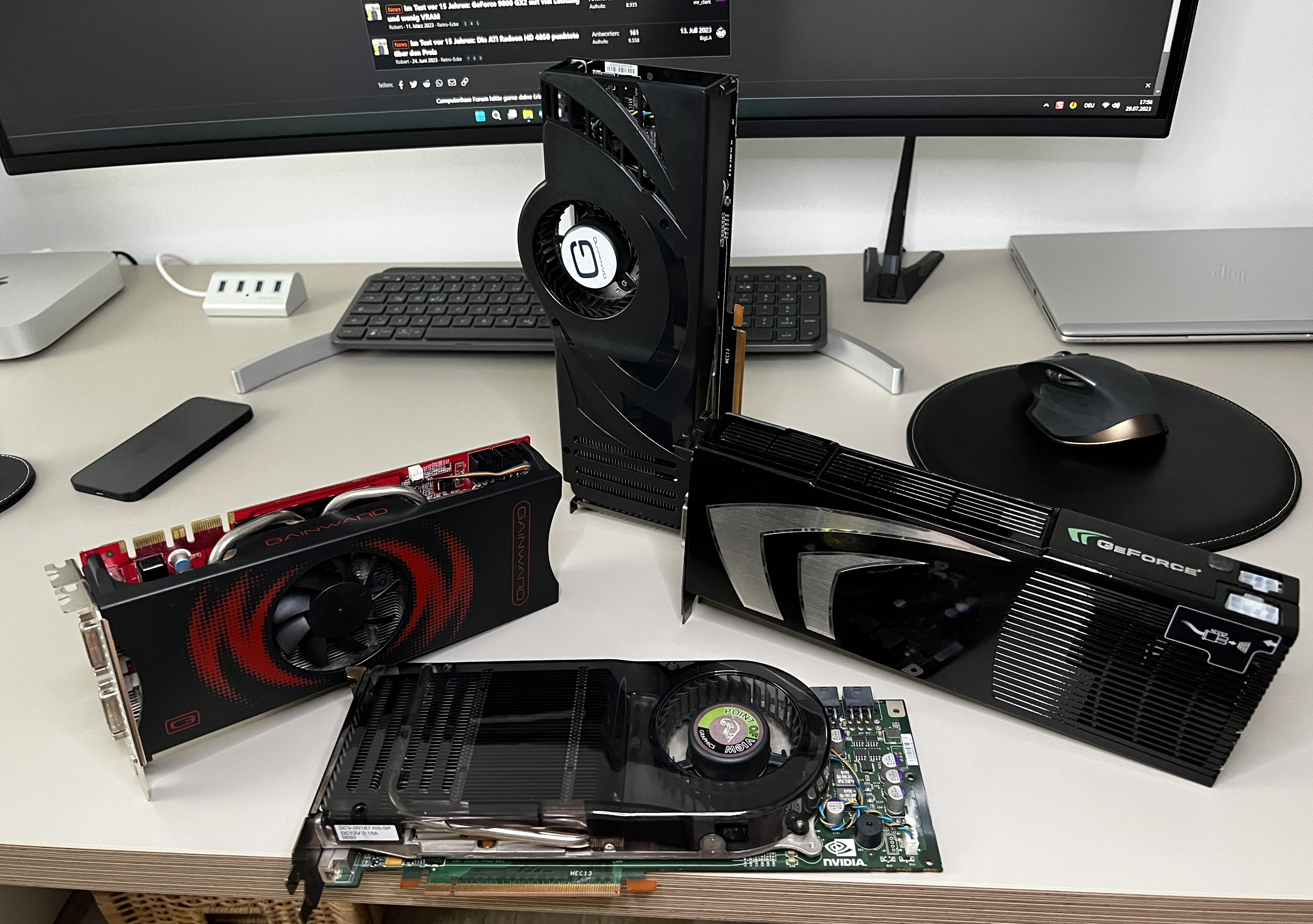 News - Im Test vor 15 Jahren: Einmal alt und neu in der GeForce-9000 ...