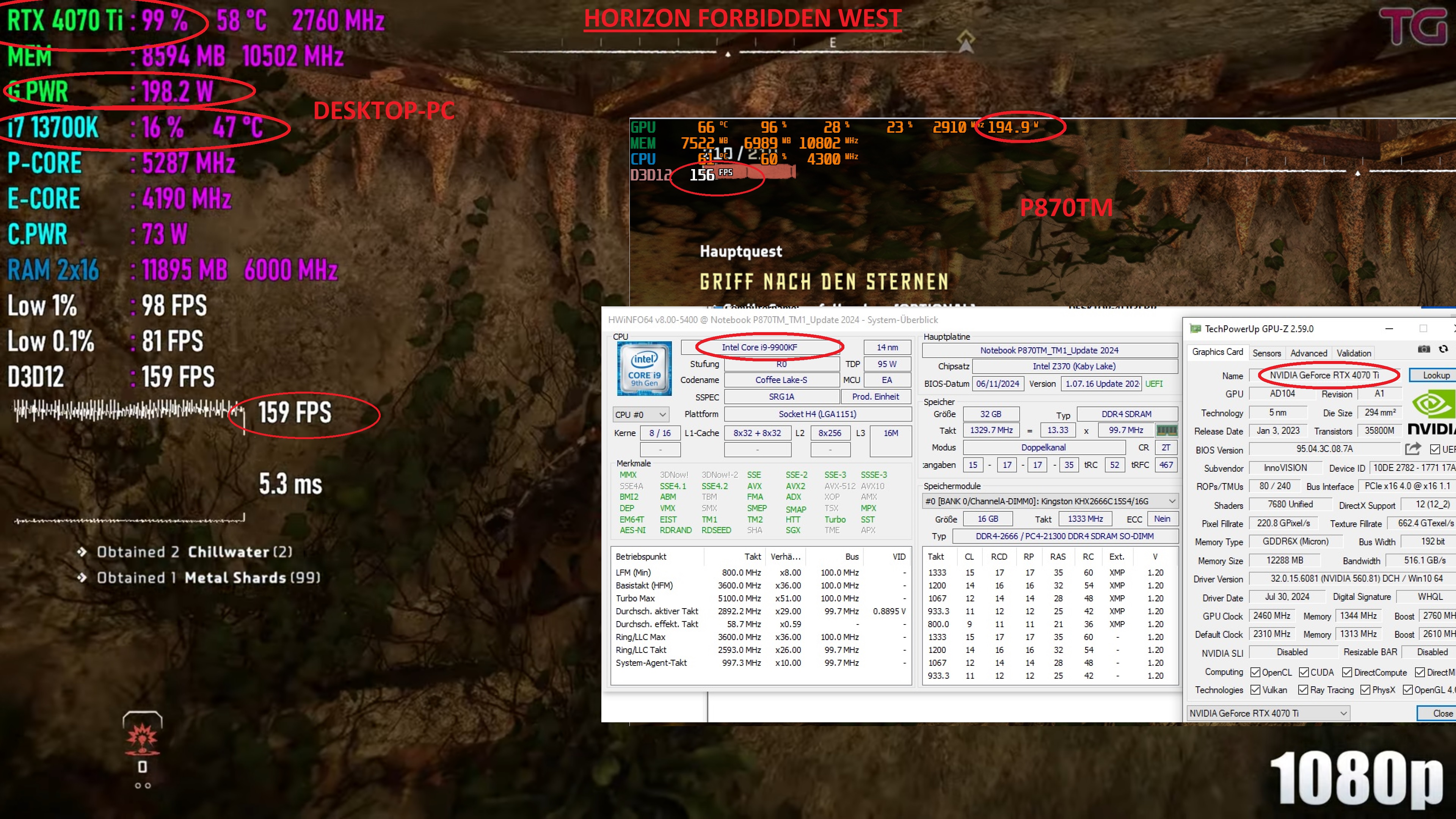 P870TM/KM/DM23 (Clevo / XMG / Sager / Eurocom) mit RTX 3080 MXM immer ...