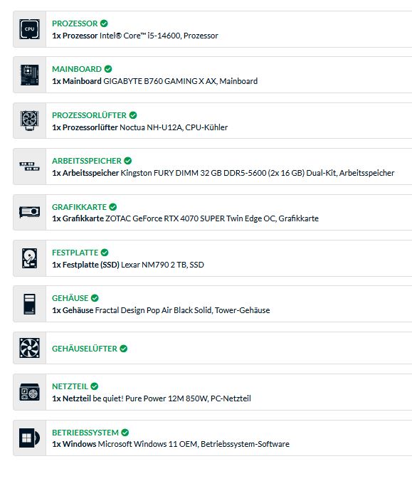 Neuer PC - eure Meinung bitte | Seite 2 | ComputerBase Forum