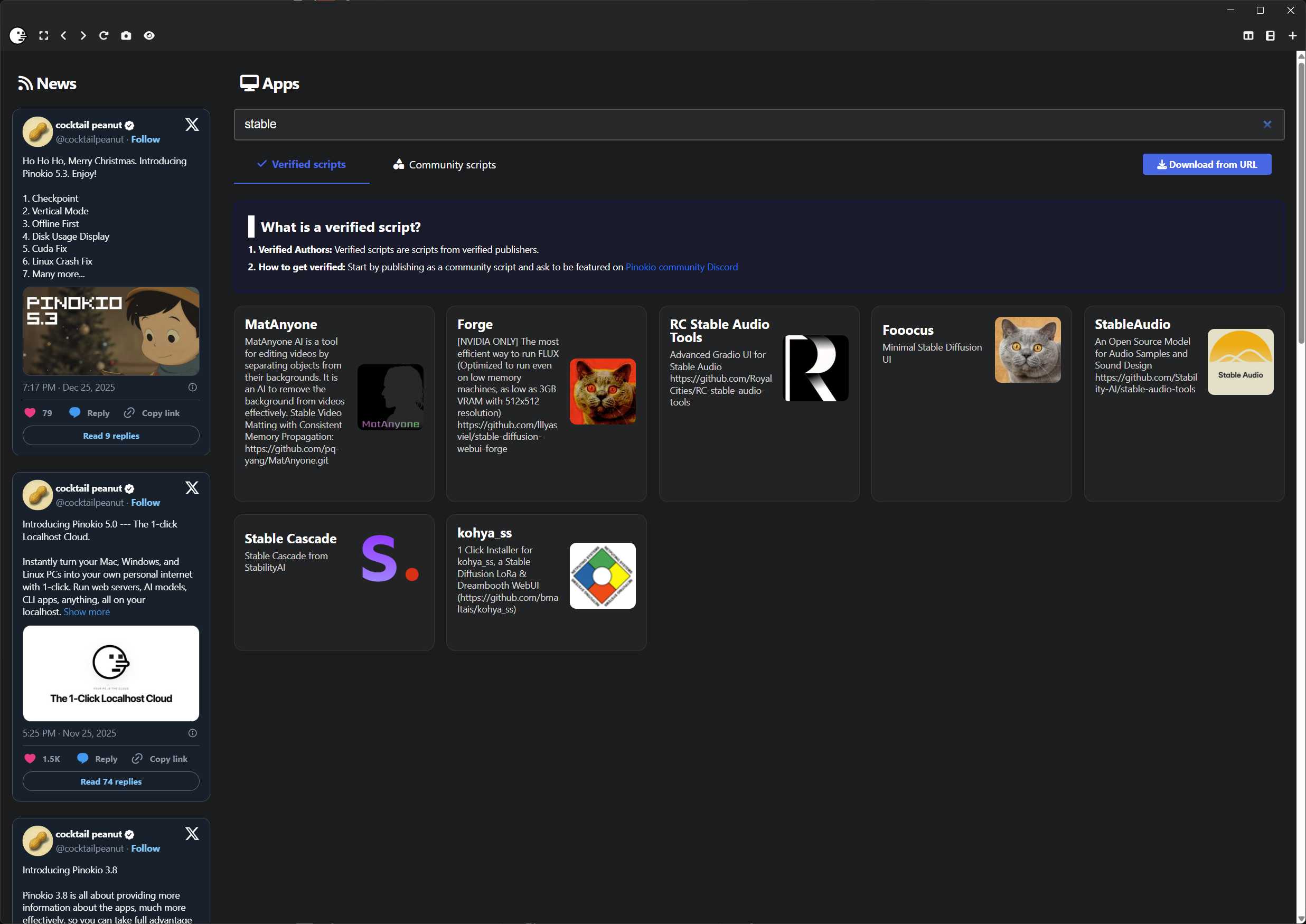 Pinokio - StableDiffusion down? | ComputerBase Forum