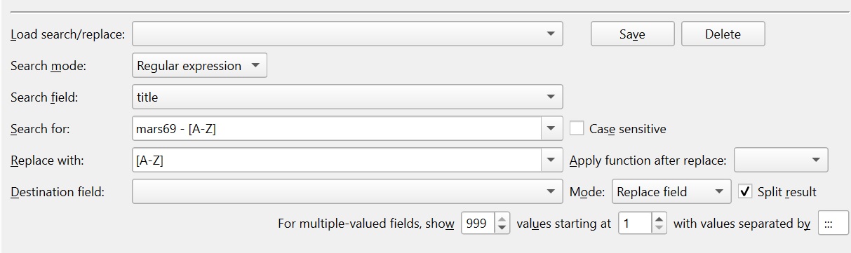 RegEX in Calibre | ComputerBase Forum