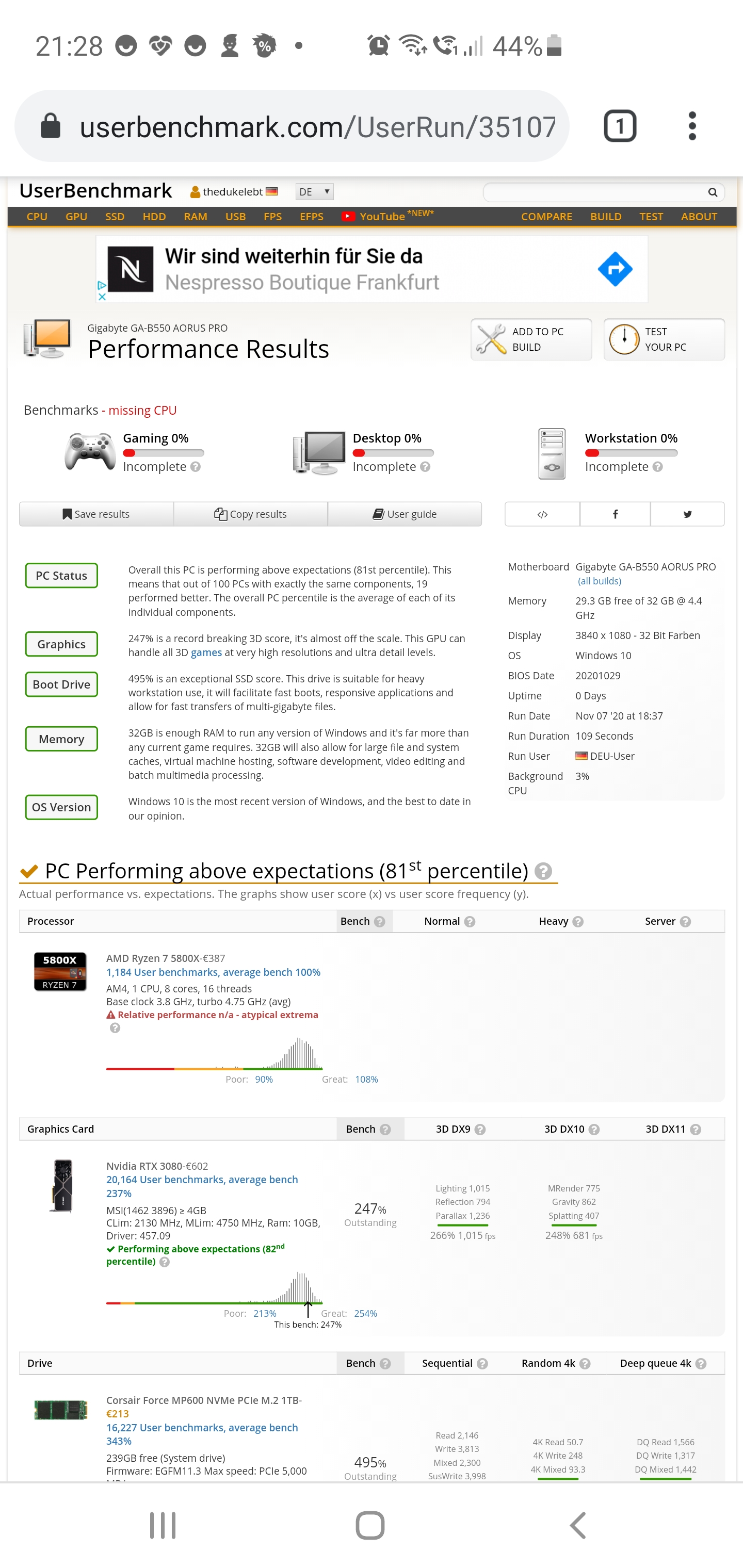 News - Parteiisches Ranking: UserBenchmark benachteiligt auch Zen 3 ...